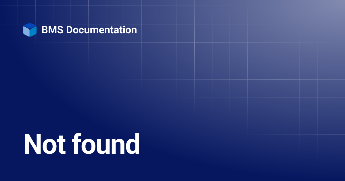 Tag Container | BMS Documentation
